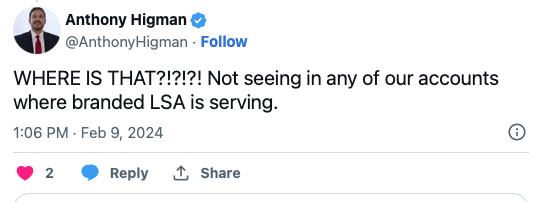 Google LSA Brand Ads = Enshittification